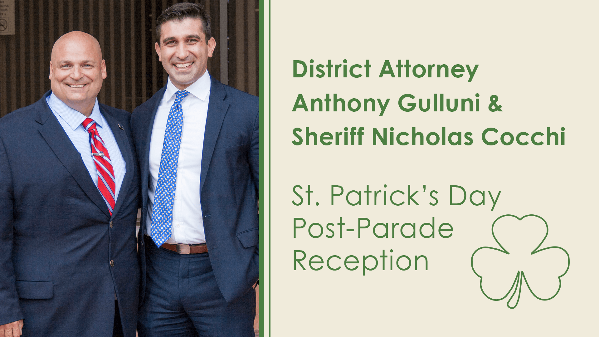 2020 Post-Parade Reception - Gulluni For DA